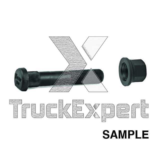 NUT, STUD - 351 00 007 - AXLES - WHEEL BOLT AND NUTS - WHEEL NUT